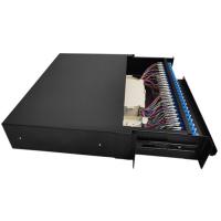 China 48 Port LC Fiber Patch Panel 96 Core 2U Indoor Use Protective for sale
