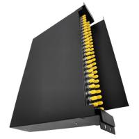China 2U ST Fiber Patch Panel 48 Port Optical Fiber Terminal Box for Indoor Cable Management for sale