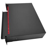 China FC 48 Port Patch Panel 2U Rack Mount Cold Rolled Steel Sheet for sale