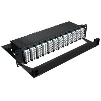 China 1U 2U Rack Height MTP Fiber Patch Panel Ultra Elite Series for sale