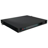 China 4U Flat Type Fiber Patch Panel LGX High Density 96 Fiber MTP MPO for sale