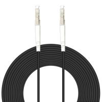 China LC To LC Fiber Optic Jumper Cable 10 Gigabit Single Mode Single Core for sale