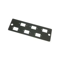 China 6 Port LGX Fiber Optic Adapter Panel FC LC MTRJ Single Mode 1310nm for sale