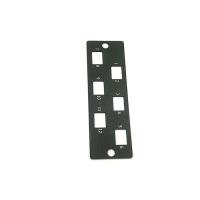China 6 Port LGX Fiber Optic Adapter Panel FC LC MTRJ Single Mode 1310nm for sale