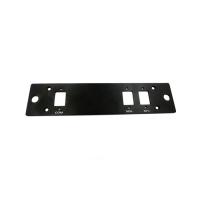 China 1X3 Port 1X4 Port Fiber Optic Adapter Panel LC Adapter Panel for sale
