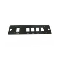 China 1X3 Port 1X4 Port Fiber Optic Adapter Panel LC Adapter Panel for sale