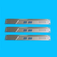 China GaPho Customized Fiber Optic Patch Panel 1U 24 Port SC Adapter Plate for sale