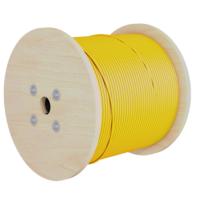 China Indoor Single Mode Fiber Optic Jumper 4 Cores 6 Cores 100m Yellow for sale