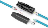 China ROHS Standard Fiber Optic Fan Out Kit Patch Cord Splitter 2 Core for sale