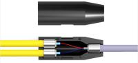 China ROHS Standard Fiber Optic Fan Out Kit Patch Cord Splitter 2 Core for sale