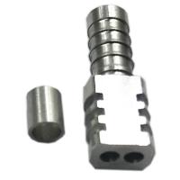 China 8x20mm 24 Fiber Fan Out Kit for Fiber Optic Terminations Aluminum Alloy for sale