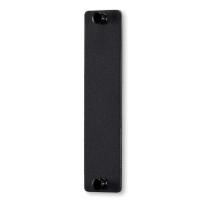 China Empty Fiber Optic Adapter Panel Black Customizable 1U 19 Inch for sale