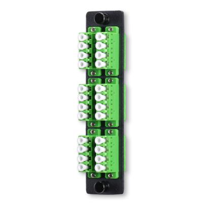 China 24 core 6-port LC optical fiber adapter panel 12 core SC can be shared for sale