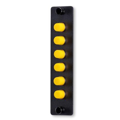 China Fiber Optic Adapters Plates FC 6 Adapter 6 Position With Single Mode for sale