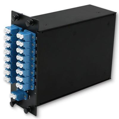 China MPO MTP 1x16 SC Fiber Optic Cassette Module 9 Openings Duplex Adapter for sale