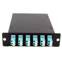 China MPO MTP to SC LC 24 Port Single Mode Fiber Cassette Module 6 12 24 Fiber for sale