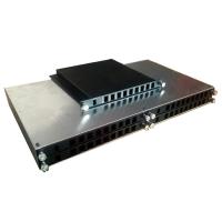 China LGX 10 Port Fiber Optic Patch Panel with Splice Tray and Adapter Plate for sale