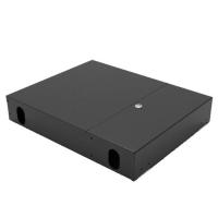 China Wall Mounted Indoor Fiber Patch Panel Box with 2 MPO MTP Modules 19 Inch for sale