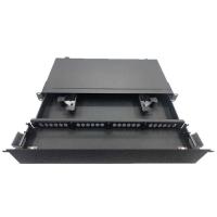 China MPO-MTP optical fiber distribution frame 48 core 96 core distribution frame 1U LC optical fiber module box for sale