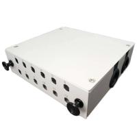 China 12 Core ST Singlemode Fiber Distribution Box Simplex Optical Frame 150x135x40mm for sale