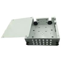China 18 Port ST Indoor Terminal Box Single Mode Simplex Optical Fiber Distribution Frame for sale