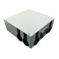 China 27 Port ST Single Mode Simplex Fiber Patch Panel 200x200x65mm Optical Distribution Frame for sale