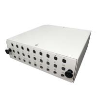 China 27 Port ST Single Mode Simplex Fiber Patch Panel 200x200x65mm Optical Distribution Frame for sale