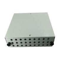 China 27 Port ST Single Mode Simplex Fiber Patch Panel 200x200x65mm Optical Distribution Frame for sale