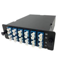 China 12 Core MPO MTP Indoor Terminal Box Module for 1U Fiber Distribution Frame for sale