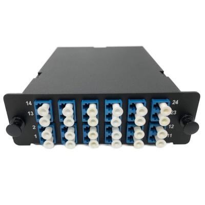 China 12 Core MPO MTP Indoor Terminal Box Module for 1U Fiber Distribution Frame for sale