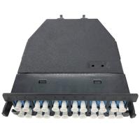 China 12 Core MPO MTP Indoor Terminal Box Module for 1U Fiber Distribution Frame for sale