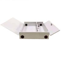 China LGX Fiber Patch Panel Wall Mount 2 Adapter Panel High Density Swing Out Chassis for sale