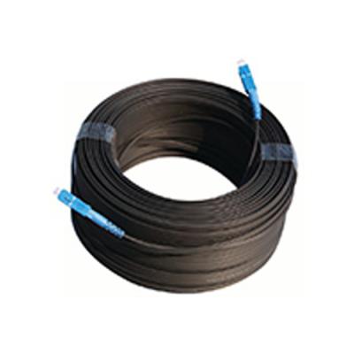 China Outdoor Single Mode Fiber Jumper 0.2dB Insertion Loss 7.5mm Bend Radius Leather Wire Terminal for sale