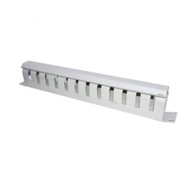China White Fiber Optic Adapter Panel 12 Port Wire Rack Cold Rolled Steel for sale
