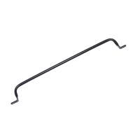 China 45 Carbon Steel Fiber Optic Cabinet Tie Rod 19 Inch 1U Black for sale