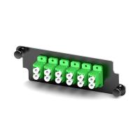 China LC Fiber Optic Adapter Panel Lgx Fiber Adapter Panels for sale