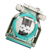 China C45 DIN Rail Fiber Optic Terminal Box 12 Port SC MPO Prefabricated Cabinet for sale