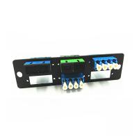 China 24 core 6-port LC optical fiber adapter panel 12 core SC can be shared for sale