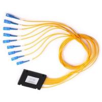 China Optic PLC Splitter Module ABS Box 1x8 1260-1650nm Low Insertion Loss for sale