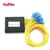 China Optic PLC Splitter Module ABS Box 1x8 1260-1650nm Low Insertion Loss for sale