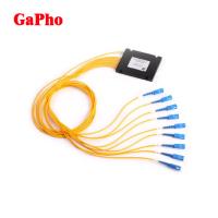 China Optic PLC Splitter Module ABS Box 1x8 1260-1650nm Low Insertion Loss for sale