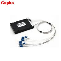 China 4 Channel 1260-1360nm LAN WDM MUX DEMUX Single Fiber ABS Module LC/UPC for Access Networks for sale