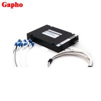 China 4 Channel 1260-1360nm LAN WDM MUX DEMUX Single Fiber ABS Module LC/UPC for Access Networks for sale