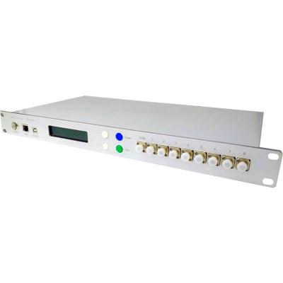 China FITL Rack Mount 1x32 Fiber Optical Switch with RJ45 Ethernet Remote Management 1U for sale