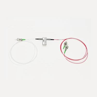 China Low Crosstalk D1×2 Fiber Optical Switch 980nm Epoxy Free Path for sale