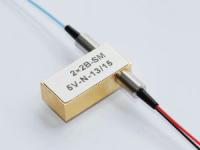 China OADM 2x2 Fiber Optical Switch 1260-1650nm Low Insertion Loss for Network Testing for sale
