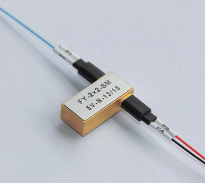 China OADM 2x2 Fiber Optical Switch 1260-1650nm Low Insertion Loss for Network Testing for sale