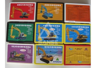China Updated version box O ring , good quality with best price for HYUNDAI KOMATSU HITACHI KOBELCO KATO excavator o-ring box for sale