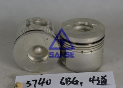 China 6BG1 ENGINE PISTON KIT 8-97358-5740 ISUZU DIESEL ENGINE FOR HITACHI SUMITOMO EXCAVATOR for sale