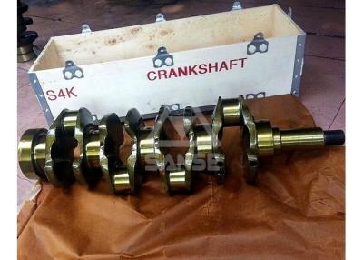 China S4K Engine Crankshaft ,  Mitsubishi Engine parts forged steel crankshaft for Caterpillar Excavator for sale
